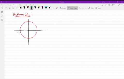 SOLVED:Use the circle shown in the rectangular coordinate system to solve Exercises 77-82 . Find ...