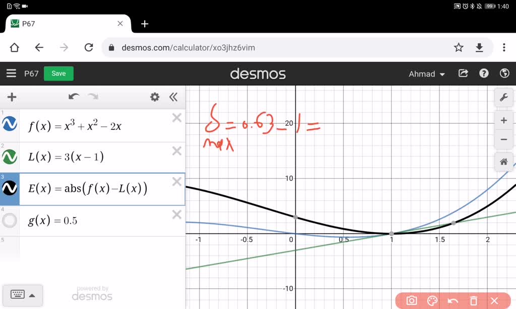 SOLVED:In Exercises 67-70 , use a CAS to estimate the magnitude of the error in using the ...