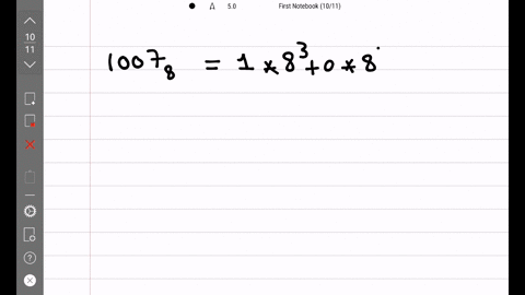 SOLVED:In the octal (base 8) number system, to represent integers we ...