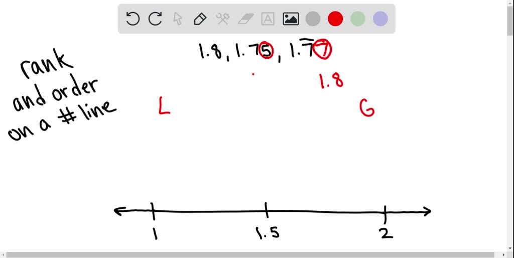 ⏩SOLVED:Rank the numbers from least to greatest. Then approximate ...