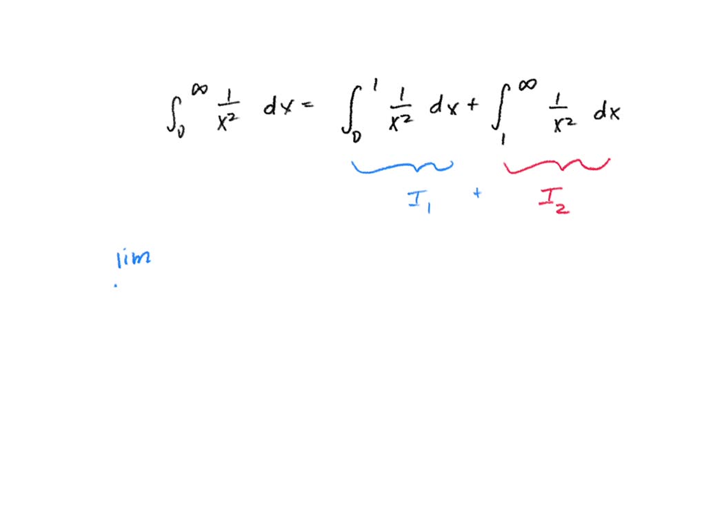 SOLVED:Improper Integrals that Are Both Type 1 and Type 2 The integral ...
