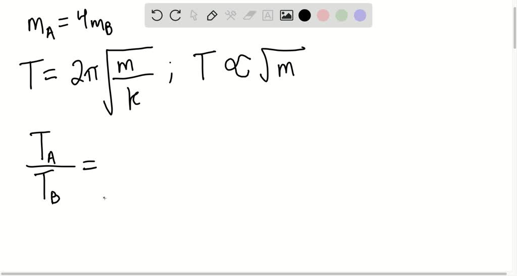 SOLVED:Two objects suspended from identical springs are set into motion ...
