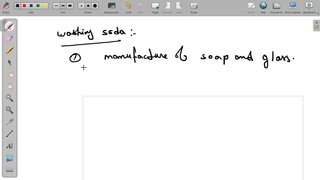 ⏩SOLVED:Give two important uses of washing soda and baking soda. | Numerade