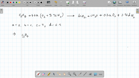 ⏩SOLVED:Propane fuel (C3 H8) is burned with 30 percent excess air ...