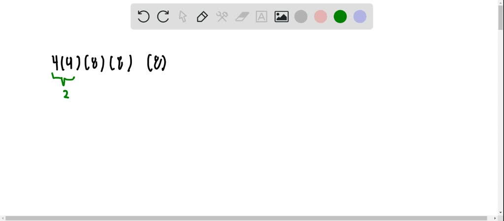 SOLVED:Write each product using exponents. 4(4)(8)(8)(8)