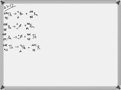 The uranium-235 radioactive decay series, beginning with 92^235 U and ...