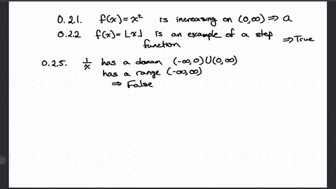 SOLVED:Multiple Choice Which function is increasing on the interval (-∞, ∞) ? (A) f(x)=√(3+x) (B ...