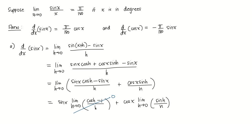 As fórmulas das derivadas de sen x, cosx, tg x, cotg x, secx e cossec x ...