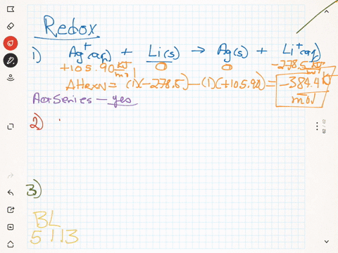 ⏩SOLVED:Consider the following unbalanced oxidation-reduction… | Numerade