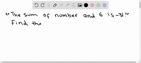 ⏩SOLVED:Translate each verbal sentence into an equation, using x as… | Numerade