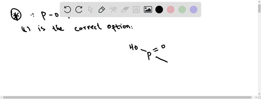 SOLVED:The number of P O P bonds in cyclic metaphosphoric acid is (a ...