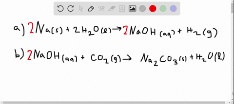 SOLVED:Write a balanced equation for each of the following reactions ...