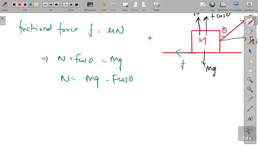 SOLVED: Consider again the hydroplaning Dynamobile of Problem 1.1 with ...