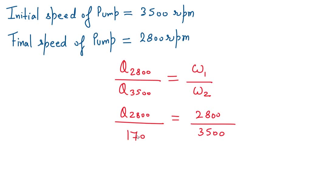 SOLVED:A centrifugal pump has the performance characteristics of the ...