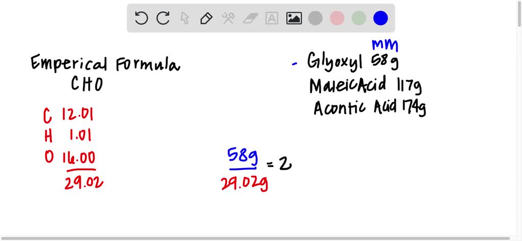 SOLVED:Glyoxal, used in textiles; maleic acid, used to retard oxidation ...