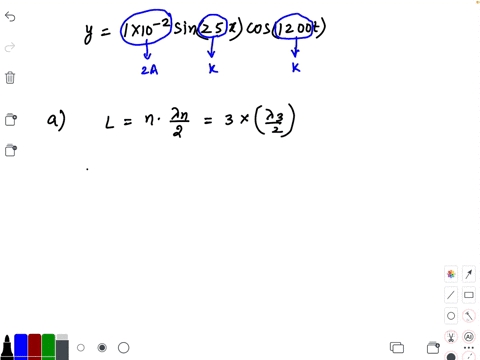 SOLVED:(a) Solve the classical wave equation governing the vibrations ...