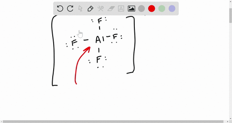 SOLVED: Draw the Lewis structure for AlF4 . What are its electron-pair ...