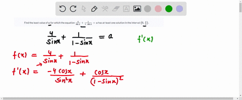 SOLVED:Find the smallest positive number x such that sin^2 x-4 sinx+2=0