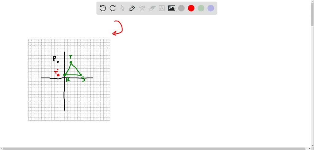 SOLVED:COORDINATE GEOMETRY Draw the rotation image of each figure 90^∘ ...
