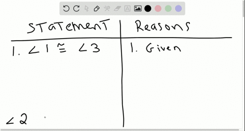 SOLVED:Determine the measure of ∠1, ∠2, and ∠3 in the following diagram ...