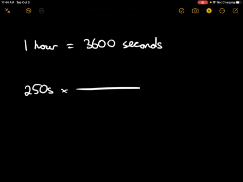 ⏩SOLVED:In 1 hour there are 3600 seconds. By what conversion factor ...