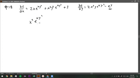 SOLVED:Find a function z=f(x, y) whose partial derivatives are as given, or explain why this is ...