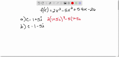 SOLVED:Use the remainder theorem to determine if the given number c is ...