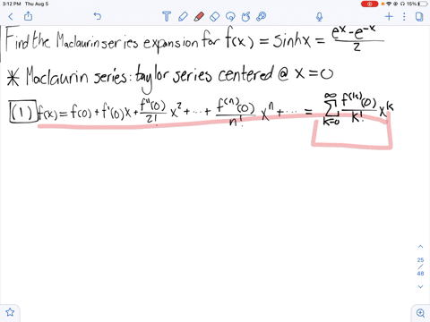 ⏩SOLVED:In Problems 27 and 28 , find the Maclaurin expansion for… | Numerade