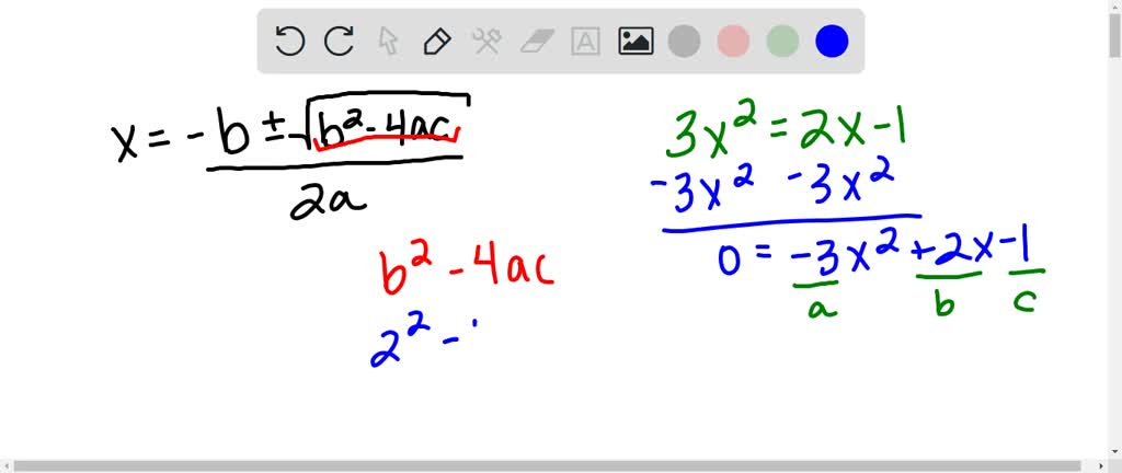⏩SOLVED:In Exercises 75-82, compute the discriminant. Then determine ...