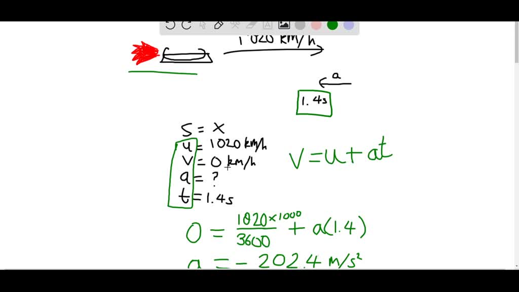 SOLVED:A world's land speed record was set by Colonel John P. Stapp ...