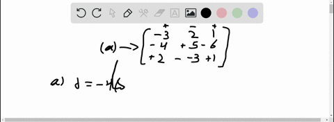 SOLVED:Find the determinant of the matrix in Exercise 15 using the ...