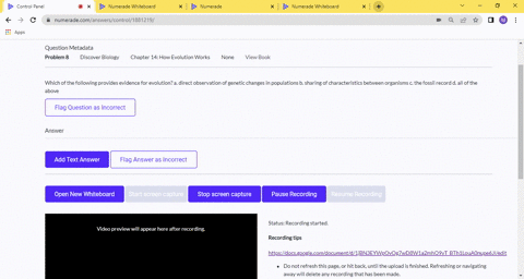 SOLVED:Which of the following provides evidence for evolution? a ...