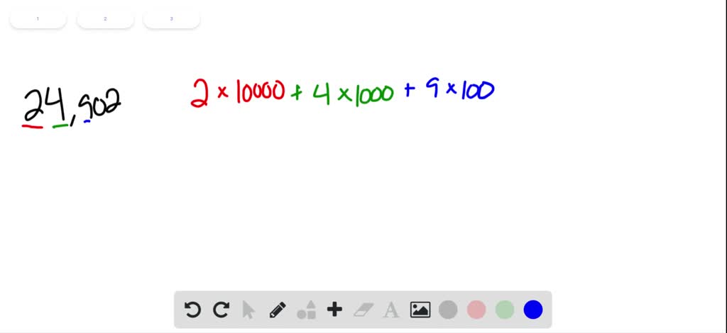 SOLVED Write Number In Expanded Form Using Powers Of 10 24 902