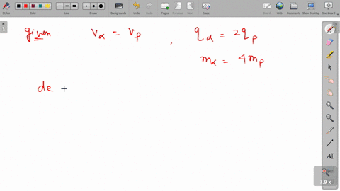 ⏩SOLVED:If the stationary proton and α-particle are accelerated… | Numerade