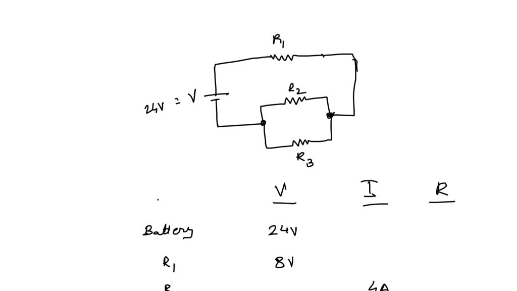 ⏩SOLVED:Using the formulas for series and parallel circuits, fill in… | Numerade