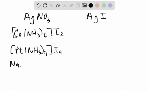 SOLVED:Consider aqueous solutions of the following coordination ...