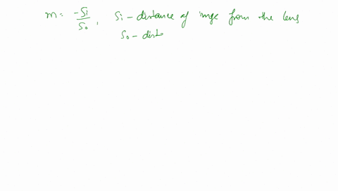 ⏩SOLVED:An object is 45 cm to the left of a lens, and the image is ...