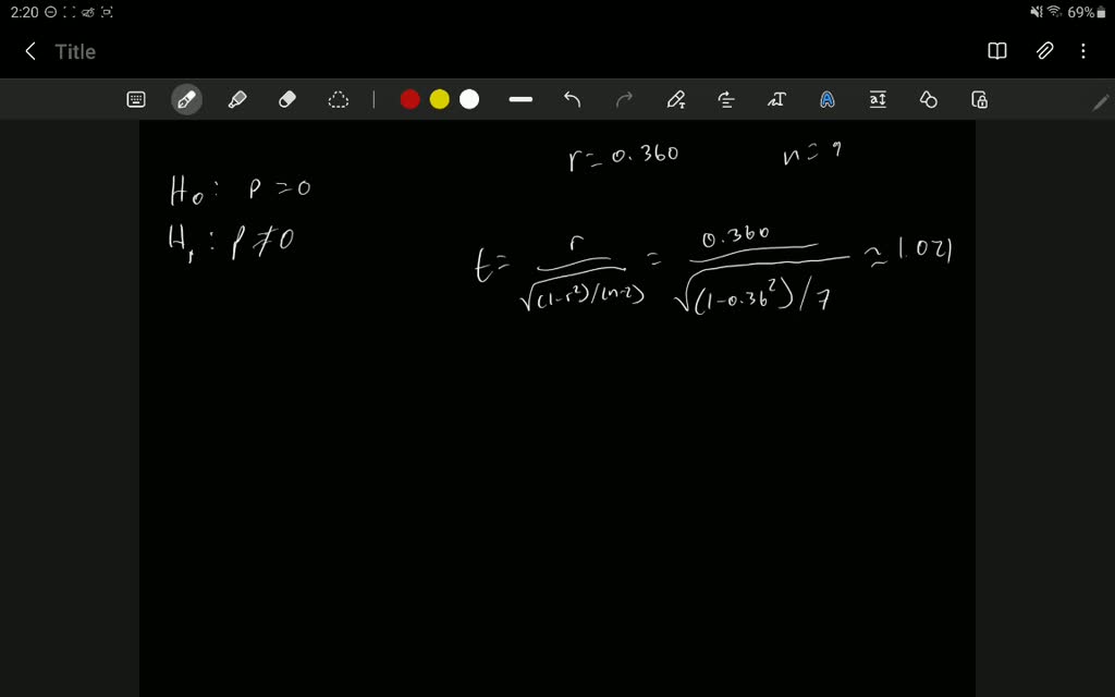 SOLVED: Construct a scatterplot, find the value of the linear ... SOLVED: Construct a scatterplot, find the value of the linear ...