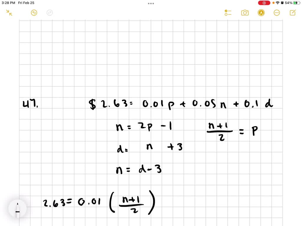 SOLVED:Use an algebraic approach to solve each problem. (Objective 2 ...