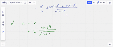 SOLVED:A particle of mass m is projected from point A with an initial velocity v0 perpendicular ...