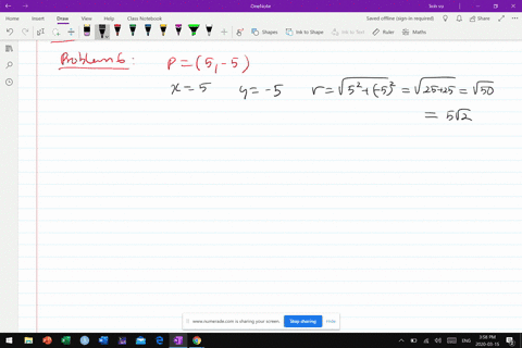 SOLVED:In Exercises 1-8, a point on the terminal side of angle θis ...