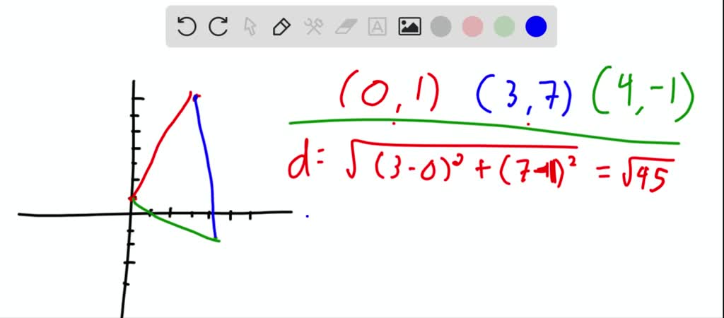 SOLVED:show that the points form the vertices of the given figure. (A rhombus is a quadrilateral ...