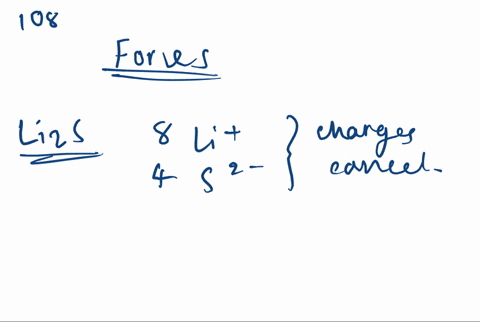 ⏩SOLVED:The crystal structure of lithium sulfide (Li2 S), is… | Numerade
