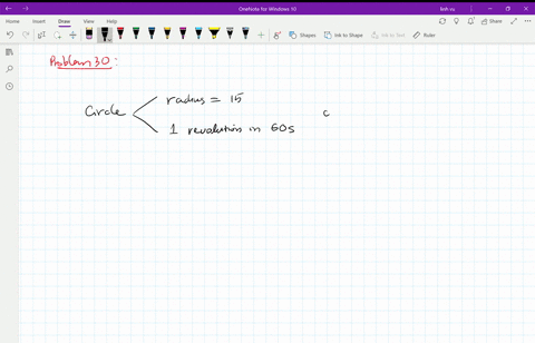 SOLVED:Circular motion Find parametric equations that describe the circular path of the ...