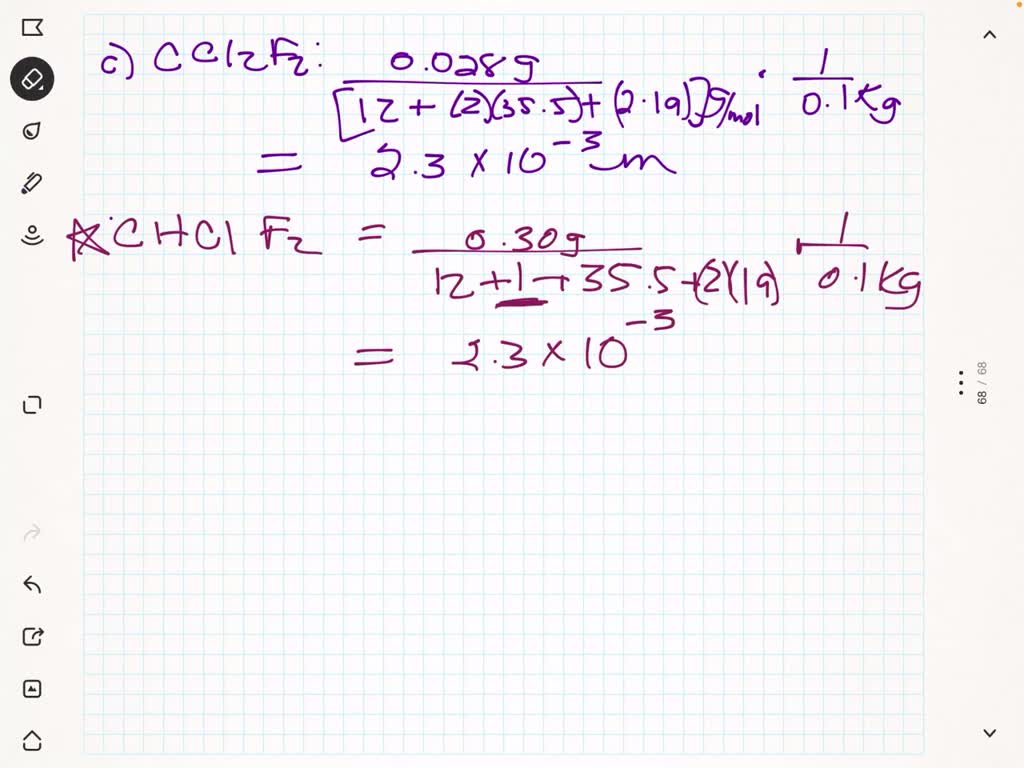 SOLVED:Fluorocarbons (compounds that contain both carbon and fluorine ...