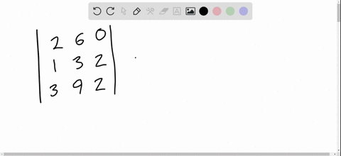 SOLVED: In Exercises 21–23, use determinants to find out if the matrix is invertible. [ 2 6 0 1 ...