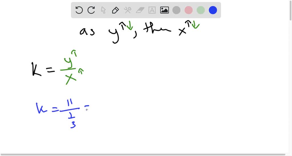 SOLVED:If y varies directly as x, find the constant of variation and ...