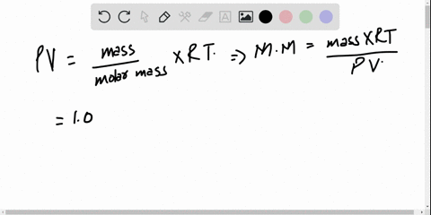 ⏩SOLVED:The formula weight ( F W ) of a gas can be determined using ...