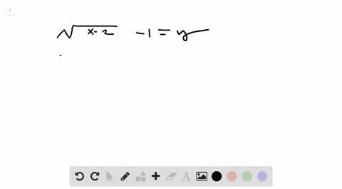 SOLVED:Graph the function by hand, not by plotting points, but by starting with the graph of one ...