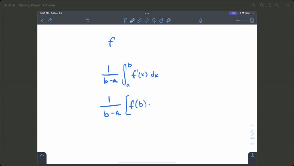 SOLVED:Suppose that f has a continuous derivative on [a, b] . What is ...